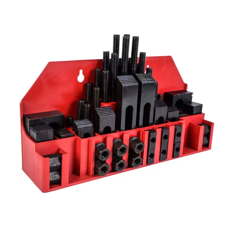 58pcs M14/16/ Milling Machine Clamping Set Clamp Kit Tool Vice ...