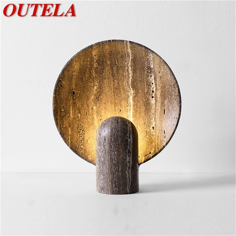 OUTELA Nordic Resin Table Light Modern LED Simple Creative Design Desk ...