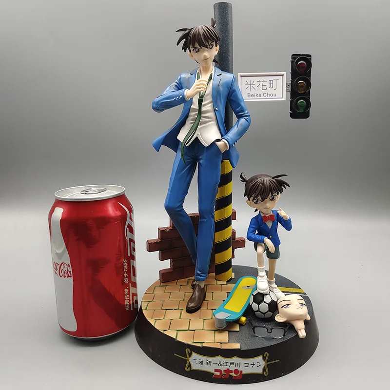 28cm-Detective-Conan-Kudou-Shinichi-Figure-Jimmy-Kudo-Case-Closed-Anime ...