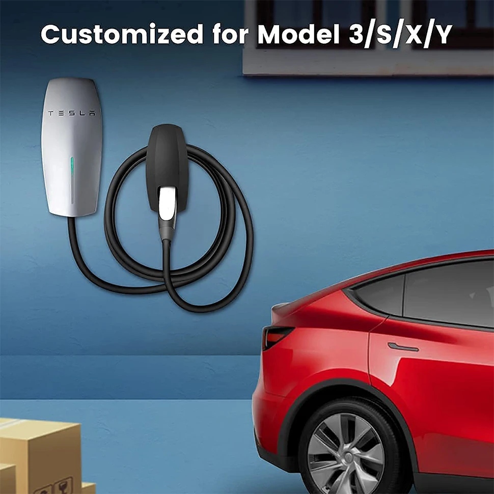 Wall Mount BASENOR Tesla Charging Cable Holder Organizer For Tesla ...