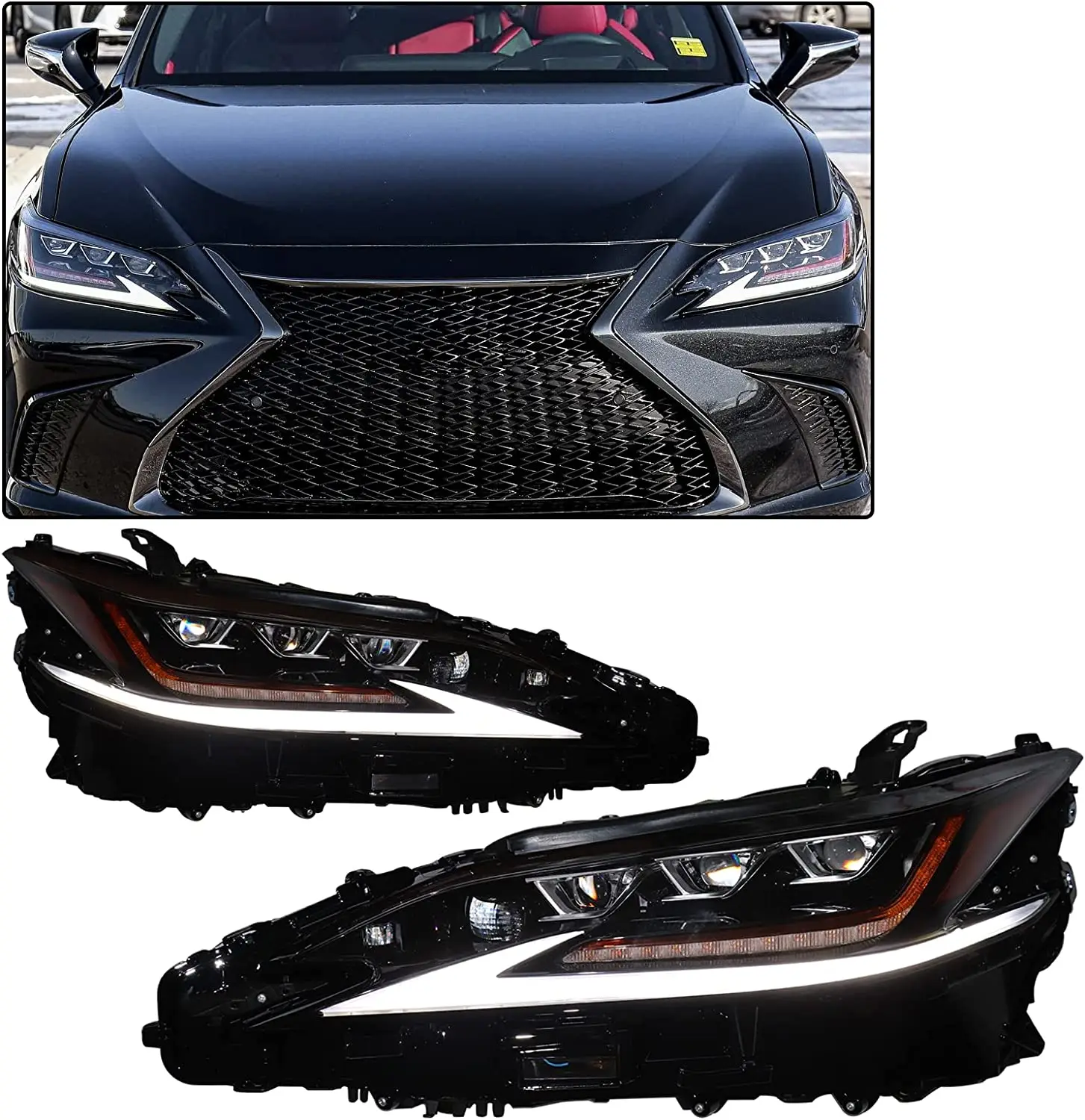LED-Headlights-for-Lexus-ES-Es200-ES250-ES260-ES300h-ES300-2018 ...
