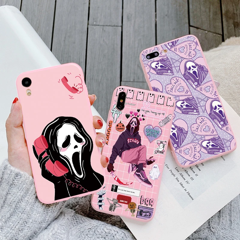 Ghostface Horror Scream Case For Samsung Galaxy S20 S21 FE S22 S23 S10E ...