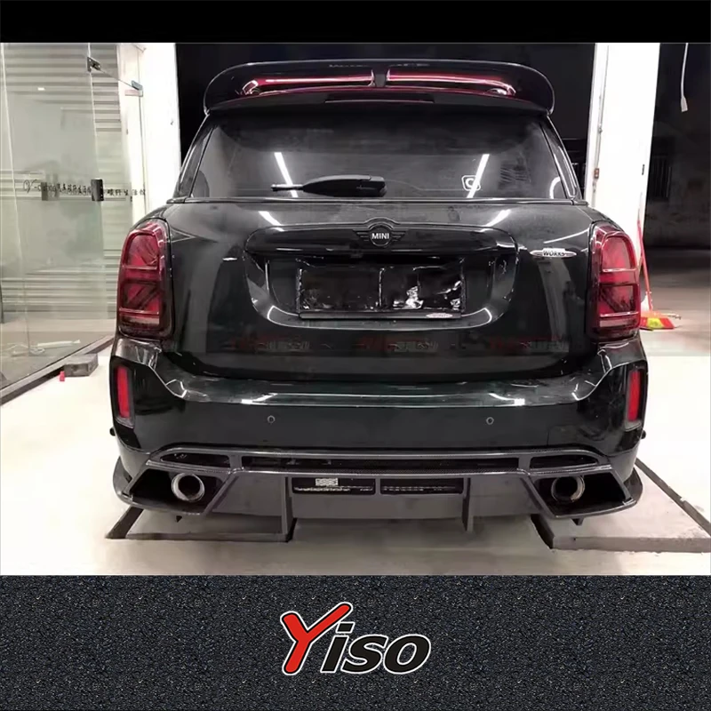 FOR-BMW-MINI-F60-JCW-Modified-Carbon-fiber-AG-Rear-Lip-Aerodynamic-kit ...