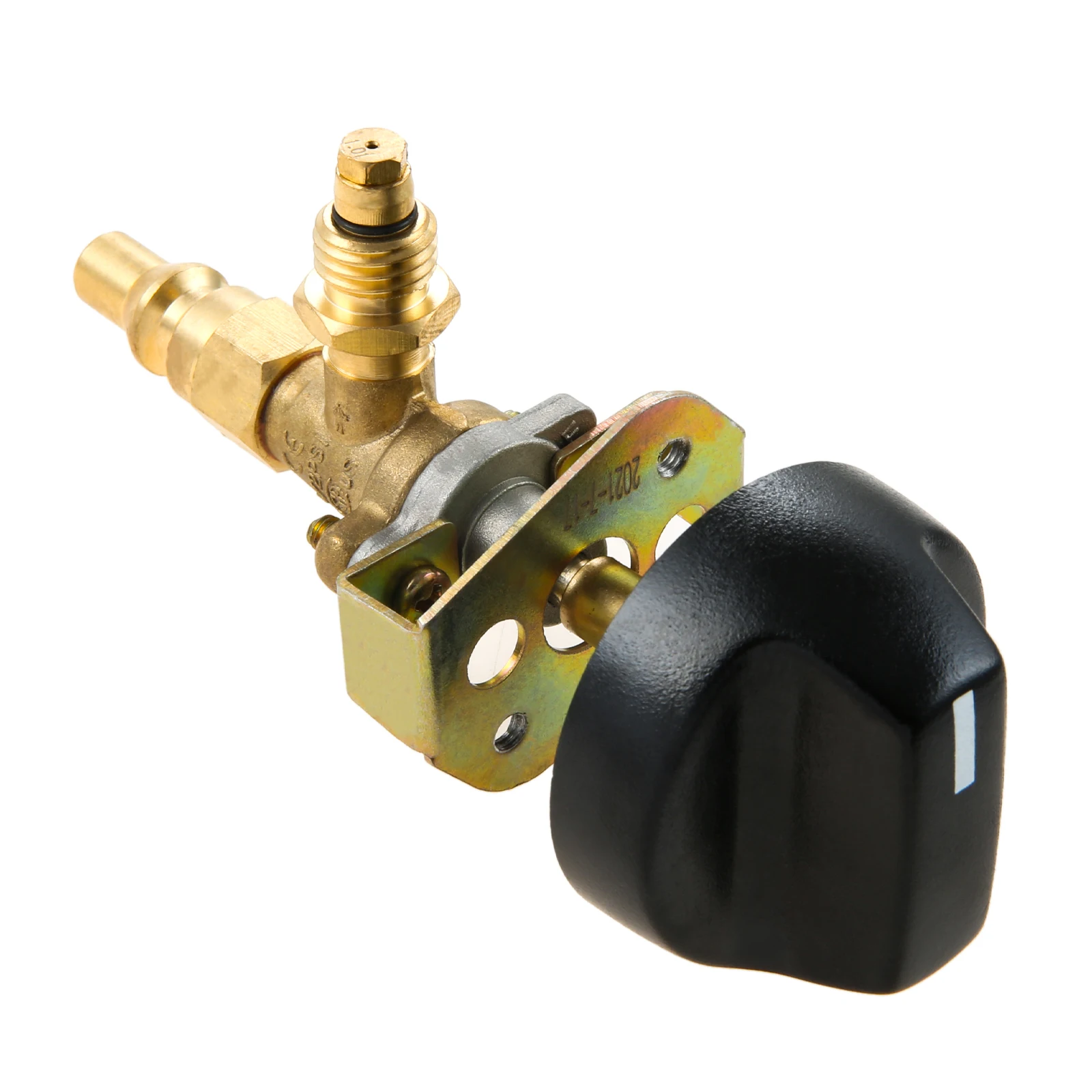 Solid Brass Valve Control Knob with 1/4" Quick Connect Plug 57274 ...
