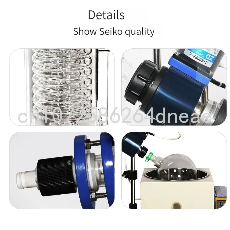 Lab-scale Rotary Evaporator Glass Distillation System with Rotation ...