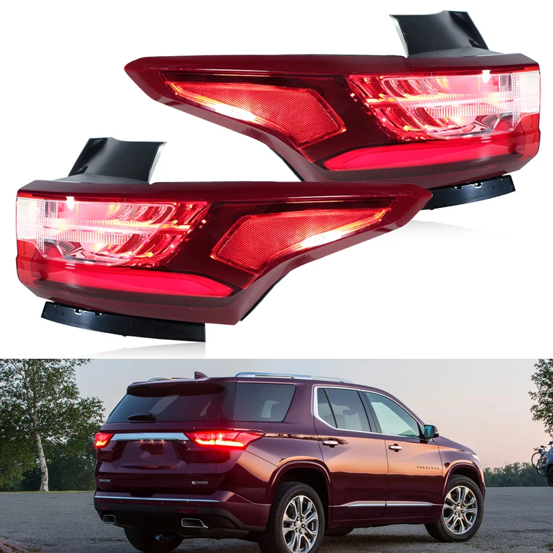 Car-LED-Tail-Lights-For-Chevrolet-Traverse-2018-2019-2020-DRL-Rear ...