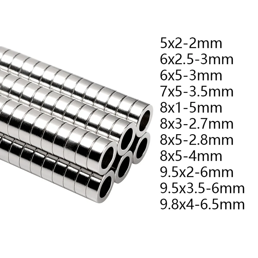 5mm 1 Round Neodymium Magnets | Ndfeb Strong Magnet Ring | Rare Earth ...