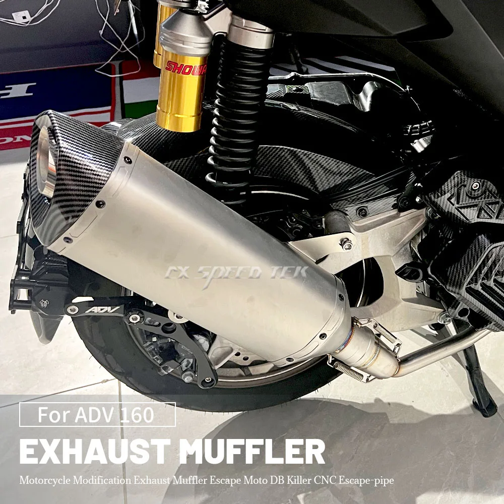 For-HONDA-ADV160-Adv-160-2022-2023-Motorcycle-Accessories-Exhaust-Muffler-Escape-Moto-DB-Killer ...