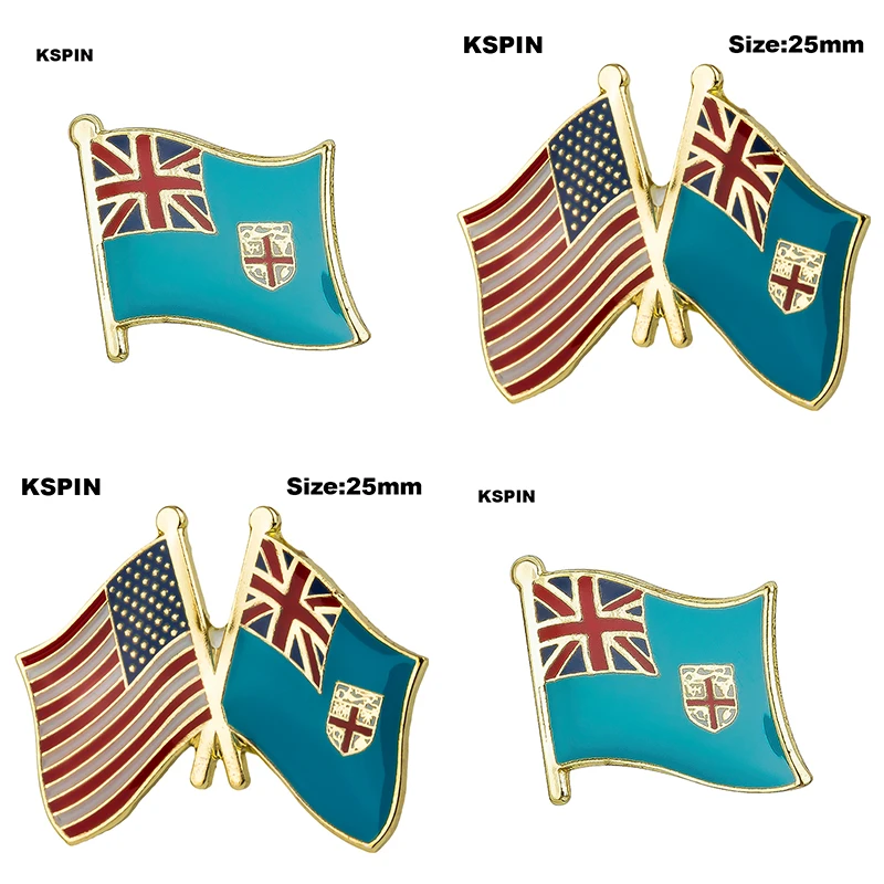 Fiji-Metal-Flag-Metal-Lapel-Pin-Brooch-Set-Decorative-Lapel-Pin-for ...