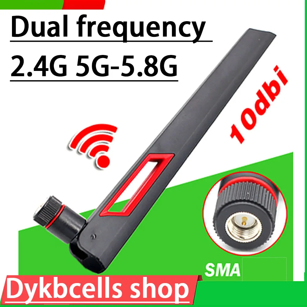 10dbi-8Dbi-2-4G-5G-5-8G-Universal-Antennas-Dual-band-WIFI-Antenna-SMA ...