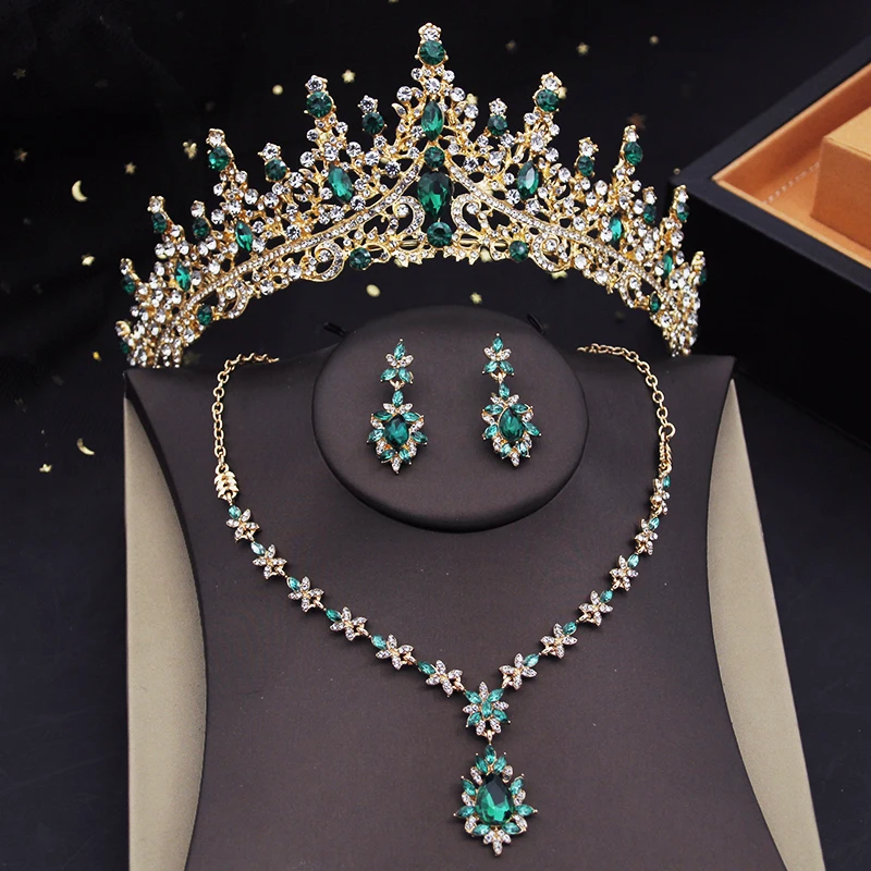 Gorgeous-Bridal-Jewelry-Sets-for-Women-Tiaras-Crown-Sets-Choker ...