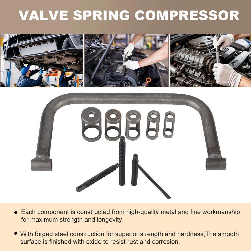 10pcs Valve Spring Compressor Kit Engine Spring Compressor Valve Clamp ...