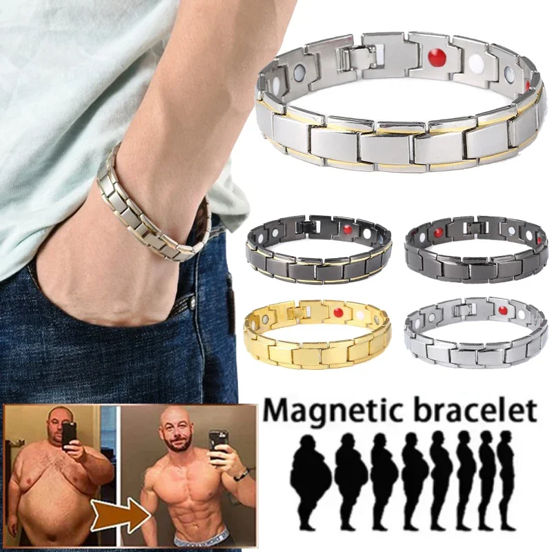 Fashion-Natural-Magnet-Bracelet-Magnetic-Therapy-Weight-Loss-Bracelet-Hip-Hop-Bracelets-for-Men ...