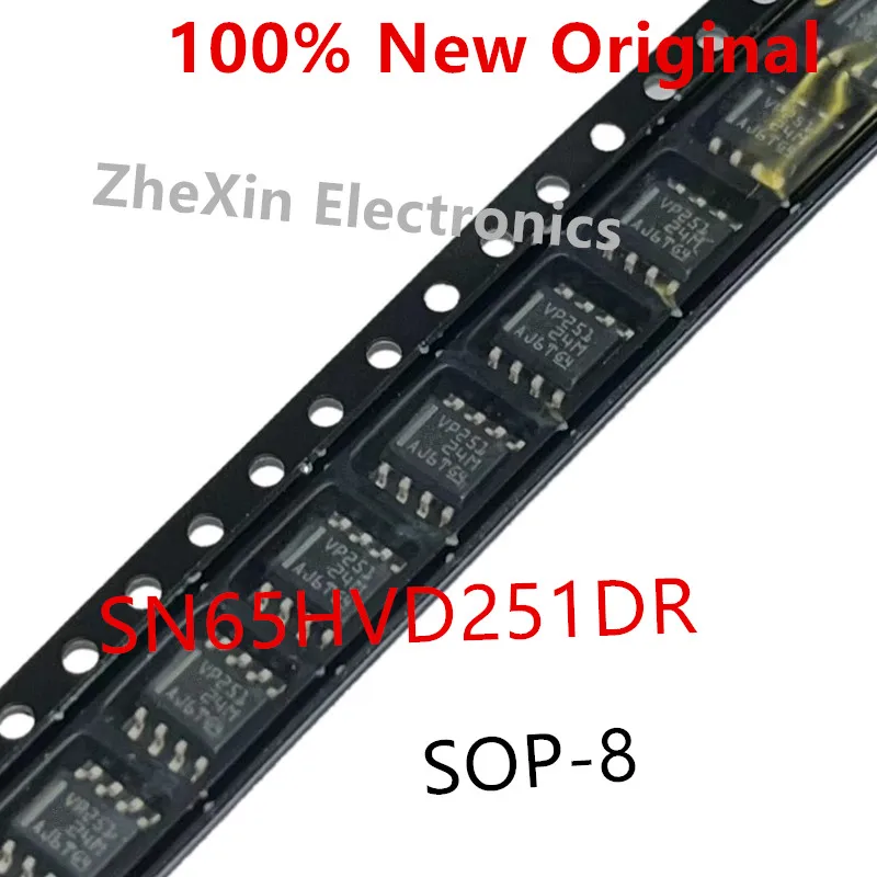 10PCS-Lot-SN65HVD251DR-SN65HVD251-VP251-SN65HVD255DR-VP255-SN65HVD256DR ...