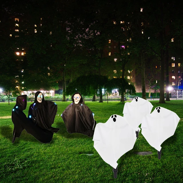 Outside Halloween Ghost Decorations