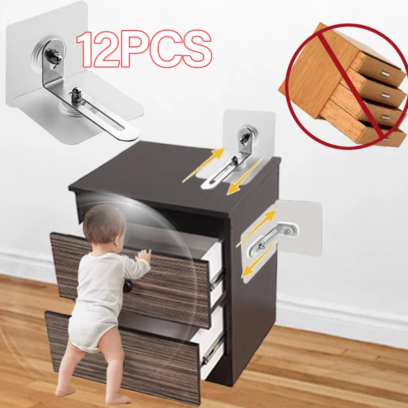 Furniture Anchors Wall Fixed Prevent Dumping Device Strong Self ...