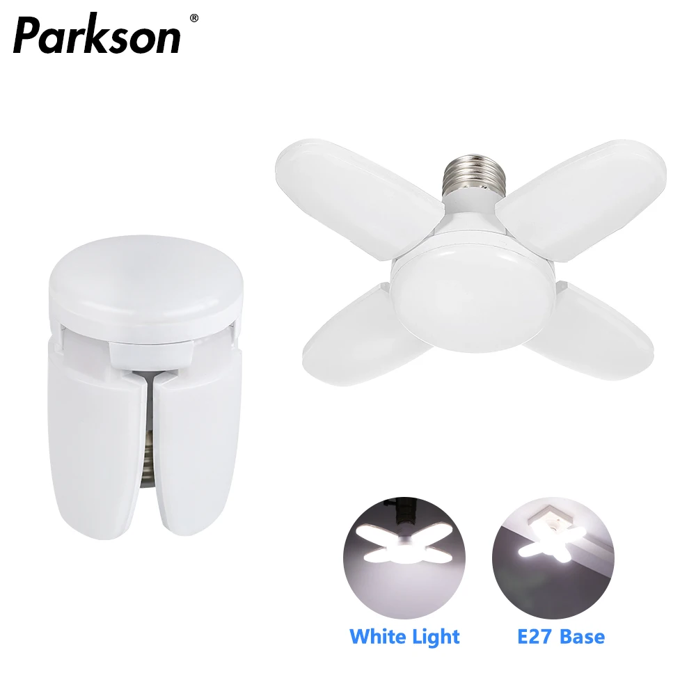 E27-Folding-Fan-Bulb-28W-LED-Light-Bulb-AC-85-265V-Mini-LED-Foldable ...