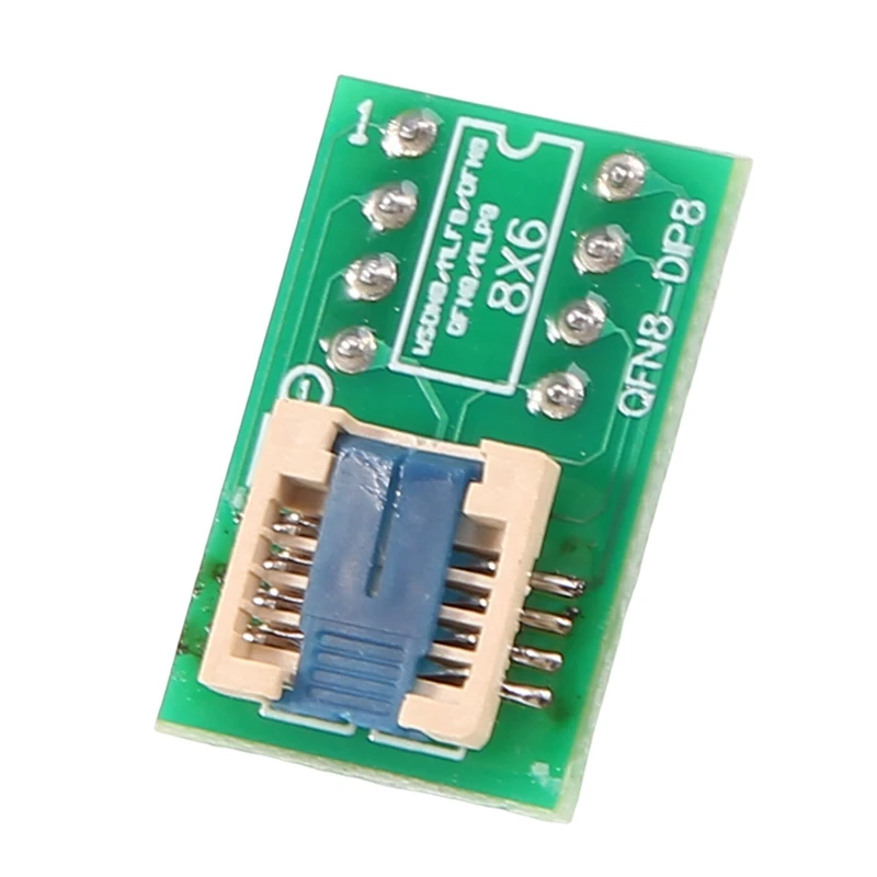 1 PCS Universal QFN8 /WSON8/MLF8/MLP8/DFN8 To DIP8 PC+Metal Socket ...