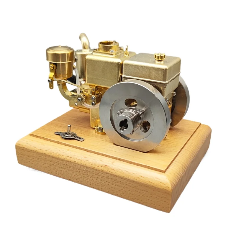 Horizontal M26 Metal Single Cylinder Engine Model Water Cooled Internal ...