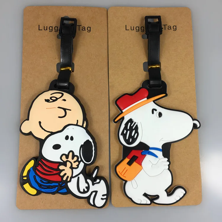 Snoopy-Boys-and-girls-travel-boarding-pass-luggage-tag-plane-travel-cute-cartoon-luggage ...