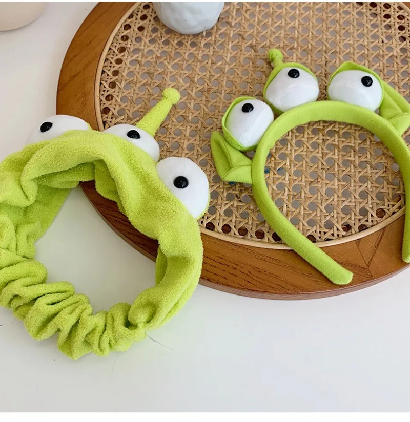 Cute-Alien-Ears-Plush-Headband-Hair-Accessories-Shampoo-Three-Eyes ...