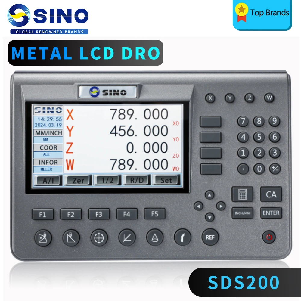 SINO-Metal-LCD-Digital-Readout-Kits-4-Axis-Readout-Kits-Instrumento-de ...