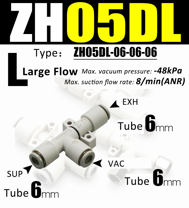 Smc Zh Vacuum Ejector Steep Discounts | www.pinnaxis.com