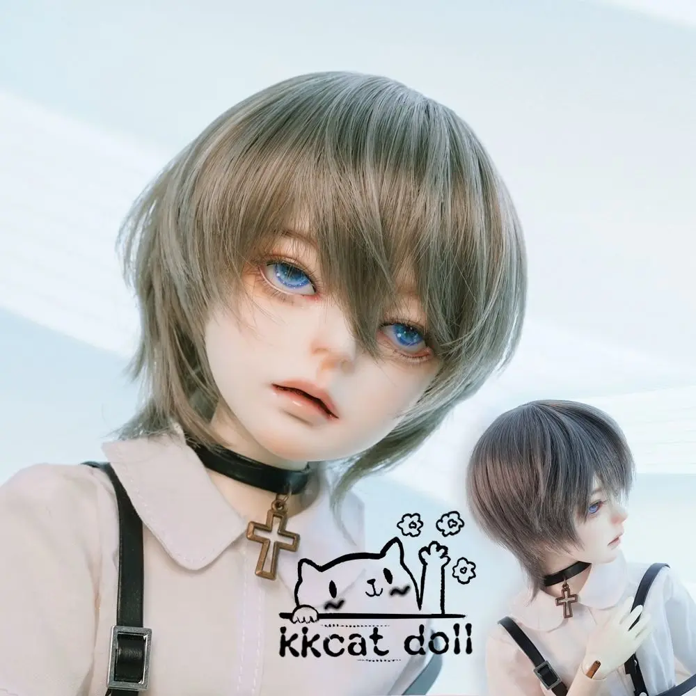 BJD doll wig suitable for 1/3 1/41/6 fashion new versatile mullet hair ...