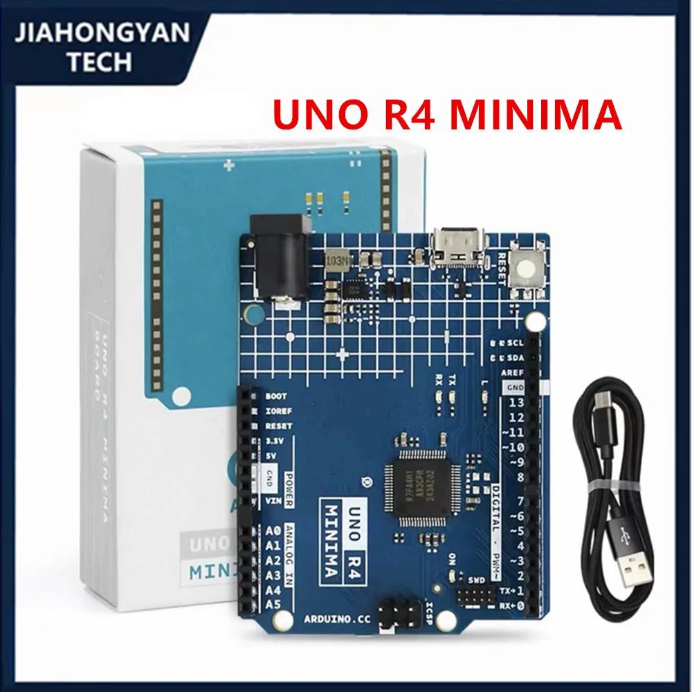 Original For Arduino Development Board Arduino Uno R4 Minima Wifi The Mainboard Controller Sends 5176