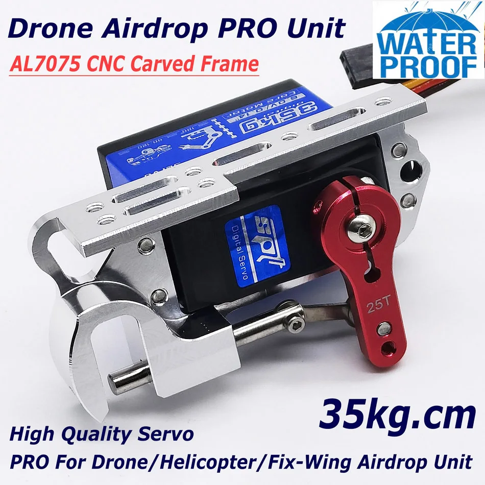 SK 35kg PRO Remote Control Airdrop Releasable Servo Kit Air Release ...