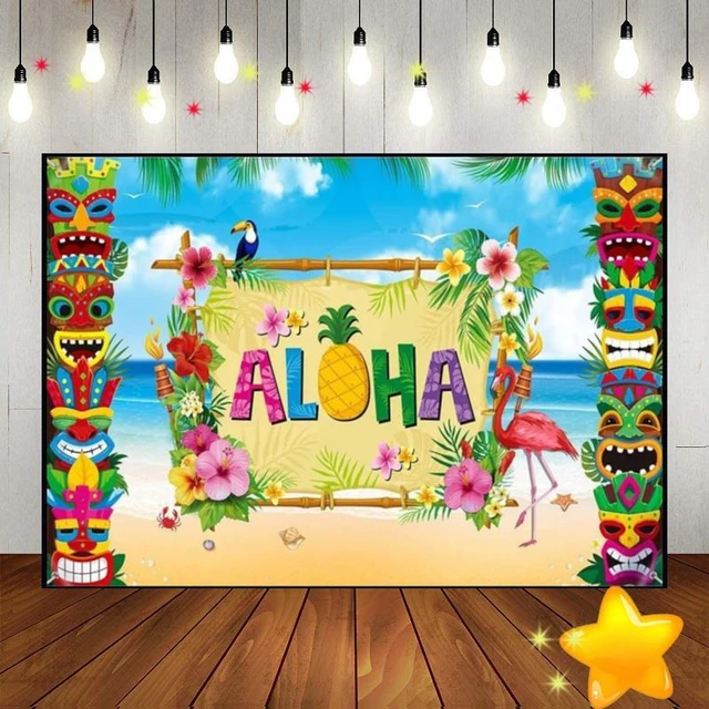 Hawaiian Party Background