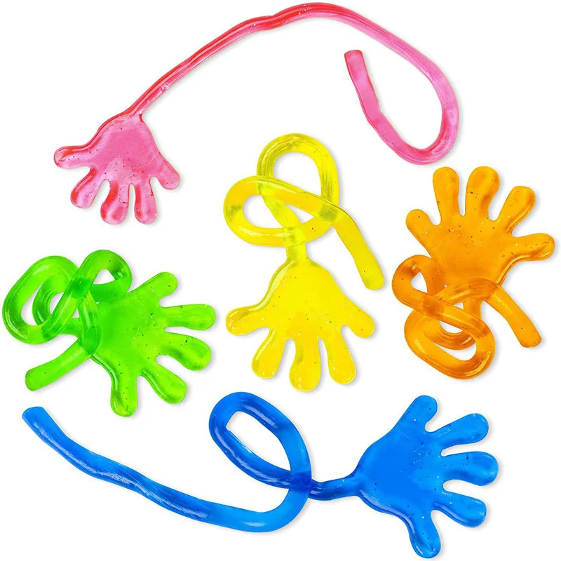 Sticky-Hands-Toy-for-Kids-Elastic-Sticky-Squishy-Slap-Novidade-Presente ...