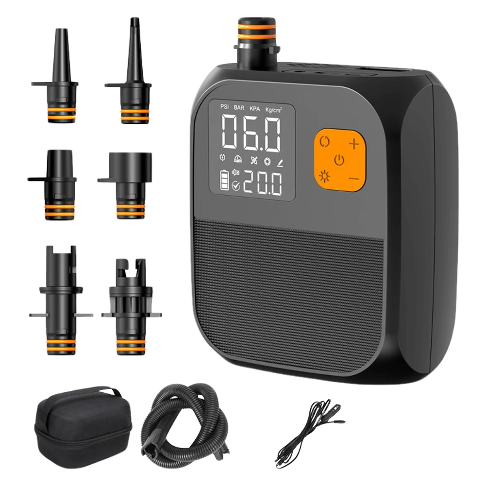 DC-15V-120W-Electric-Air-Pump-25PSI-Portable-Air-Inflator-Electric-Air ...