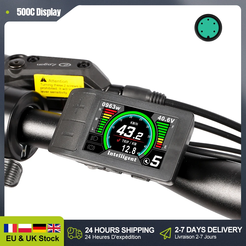 E-bike Lcd Display Kit E-Bike LCD Display & Controller Kit - 250W/350W ...