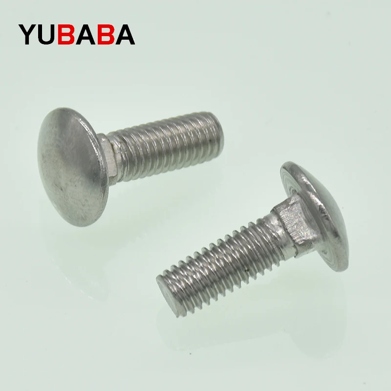Cup-head-square-neck-bolts-304-Stainless-Steel-Truss-Round-Head-Square ...