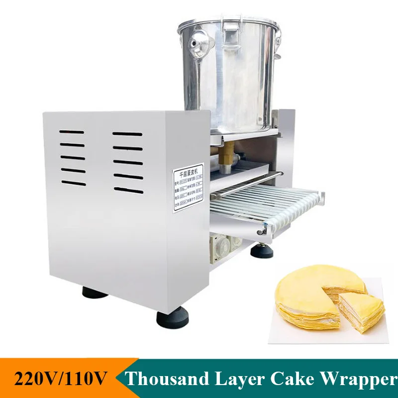Automatic-Pancake-Wrapper-Maker-110V-220V-2800W-Thousand-Layer-Crepe ...