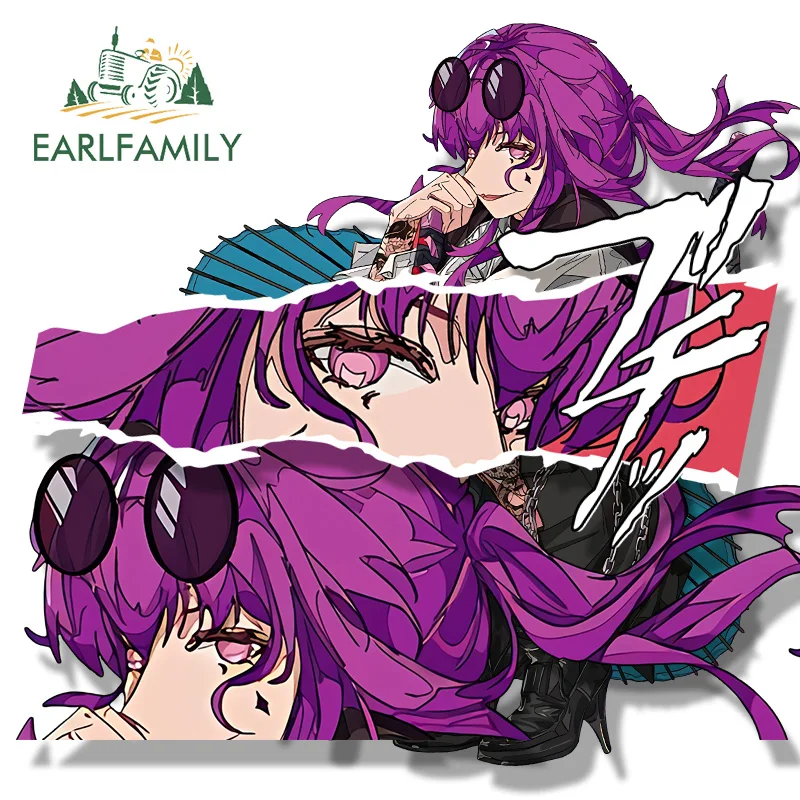 EARLFAMILY-Kafka-Fanart-Car-Sticker-Honkai-Star-Rail-Chibi-Big-Head ...