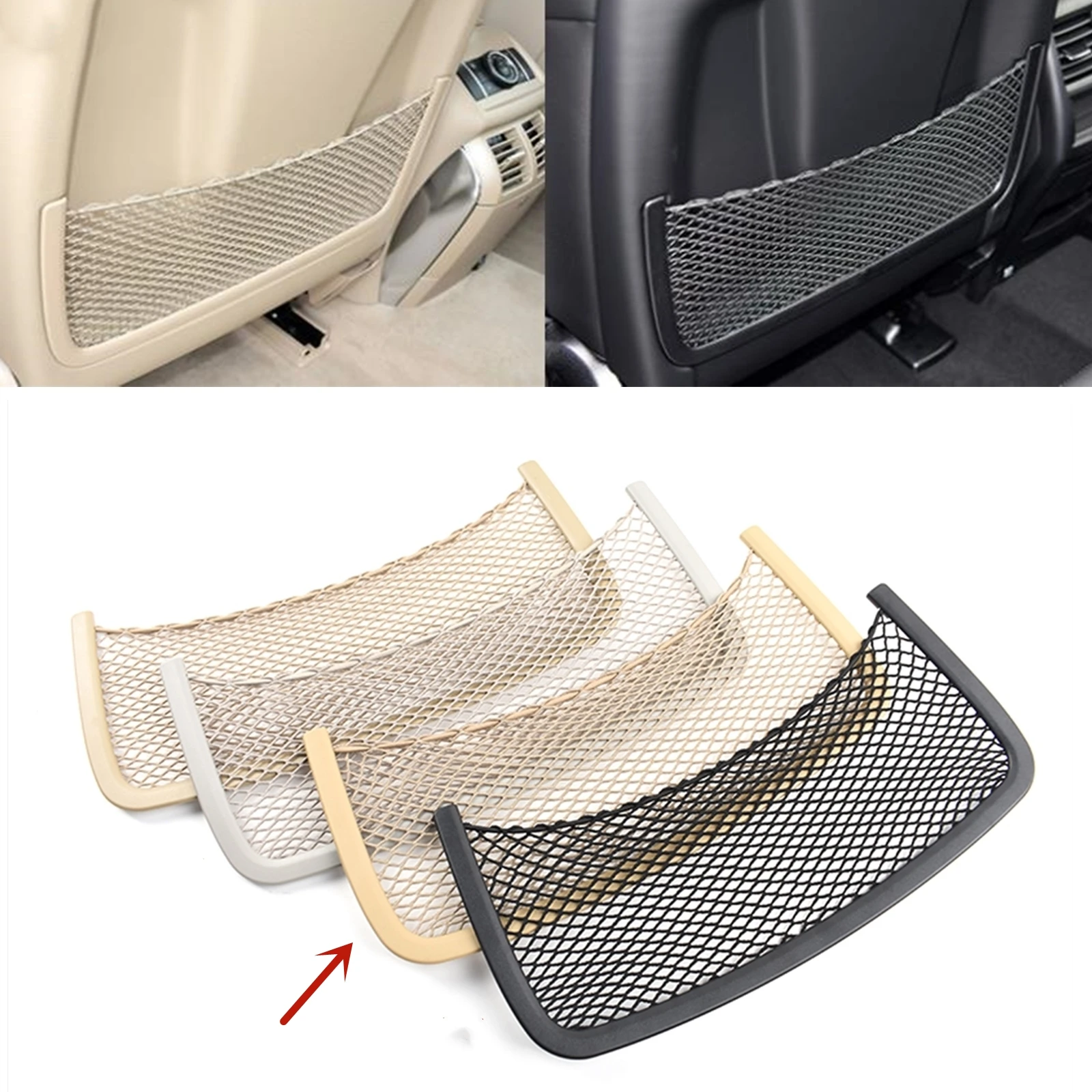 Car Front Seat Back Storage Net For Mercedes Benz R-Class W251 ML W164 ...
