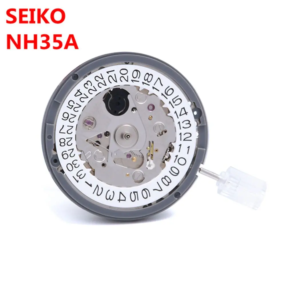 Luxury Nh35 Movement High Accuracy Mechanical Automatic Watch Wrist Day ...