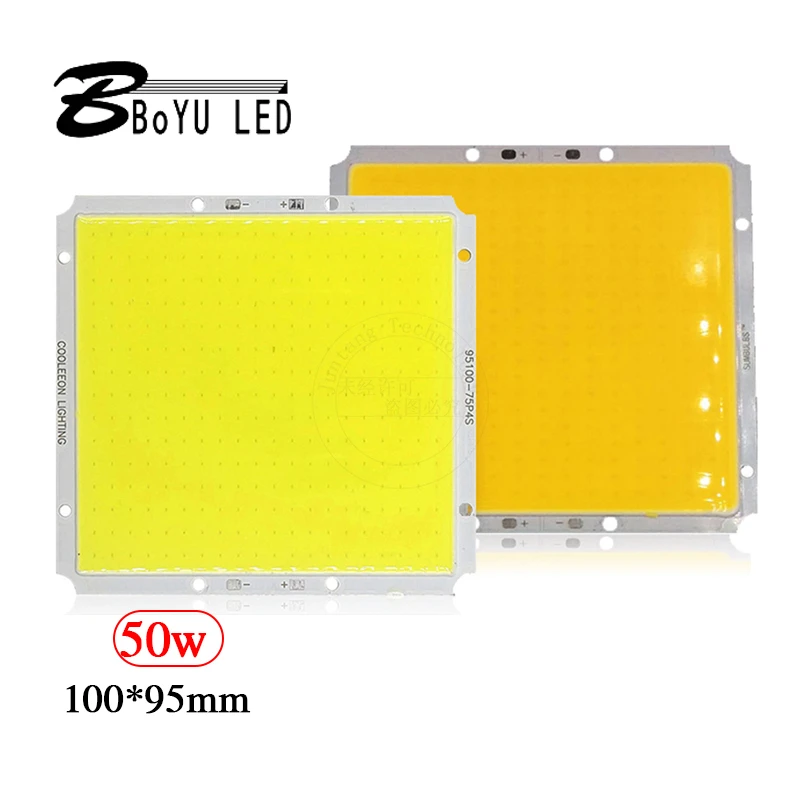 Led Cob Integrated Light Source 100 95mm Square Led Light Board White led-cob-integrated-light-source-100-95mm-square-led-light-board-white
