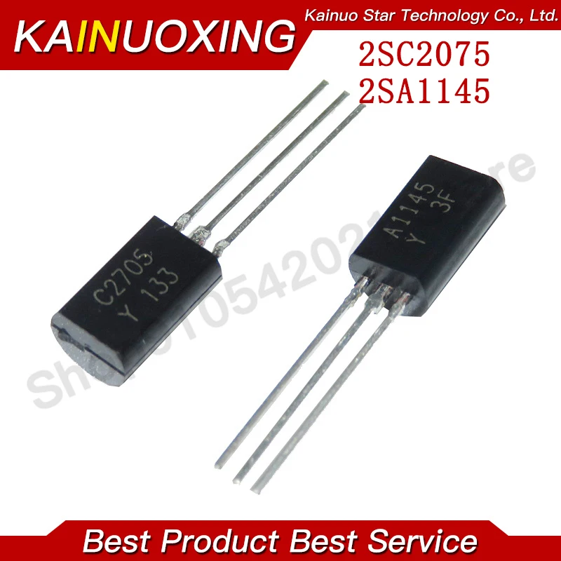 25 pares (25 uds A1145 + 25PS C2705) TO-92L 2SA1145 2SC2705 TO-92 nuevo ...