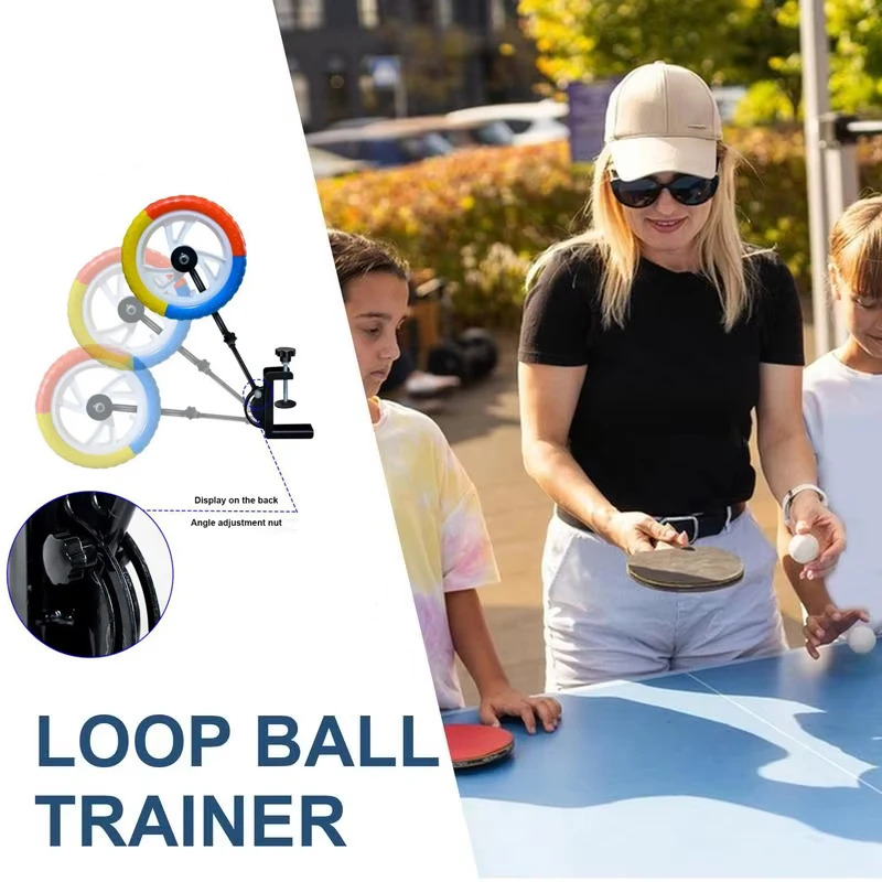 New-Table-Tennis-Ball-Trainer-Set-Device-Adjustable-Single-Person ...