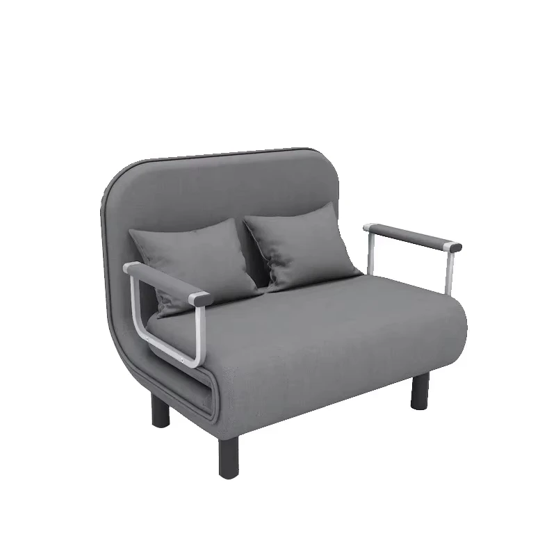 Sof-cama-plegable-Simple-gris-de-65CM-apartamento-familia-peque-a-silla-reclinable-Simple-sof ...