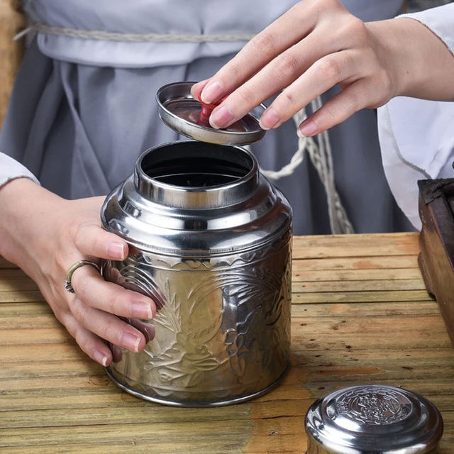 Tin Tea Canisters