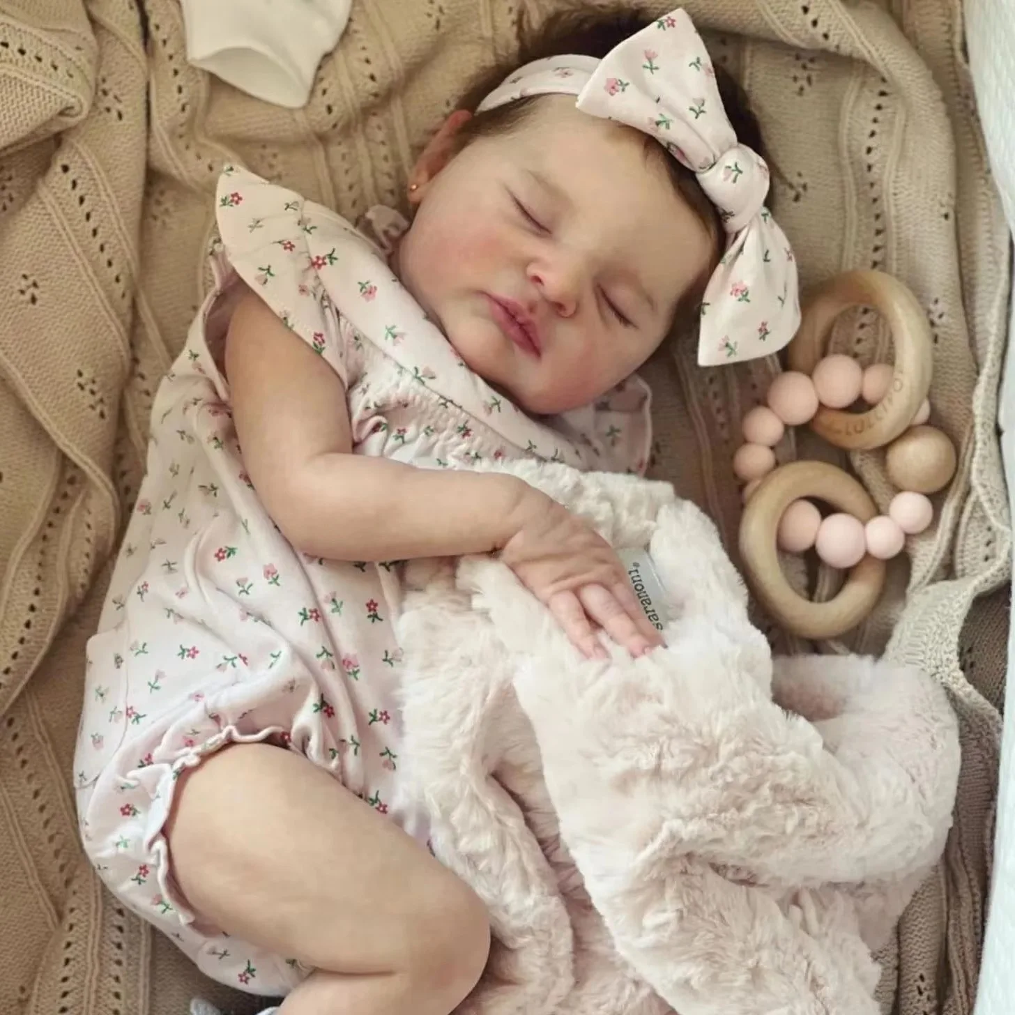 NPK 19inch Newborn Reborn Baby Doll Laura 3D Skin Hand-Painted Detailed ...