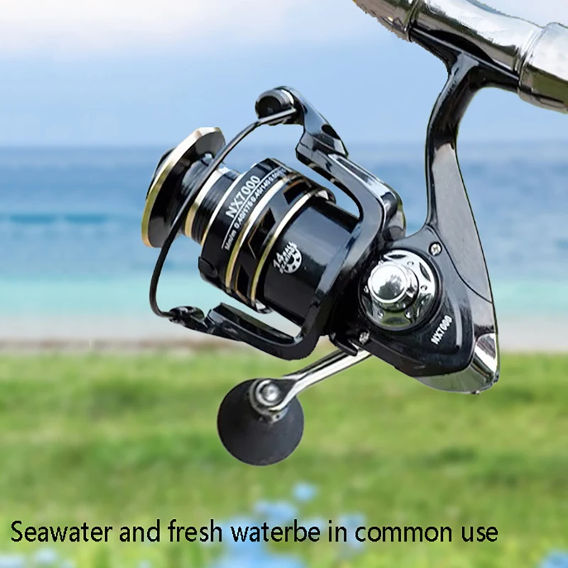 1Pc Spinning Fishing Reels For Saltwater Freshwater Metal Spool Trout ...