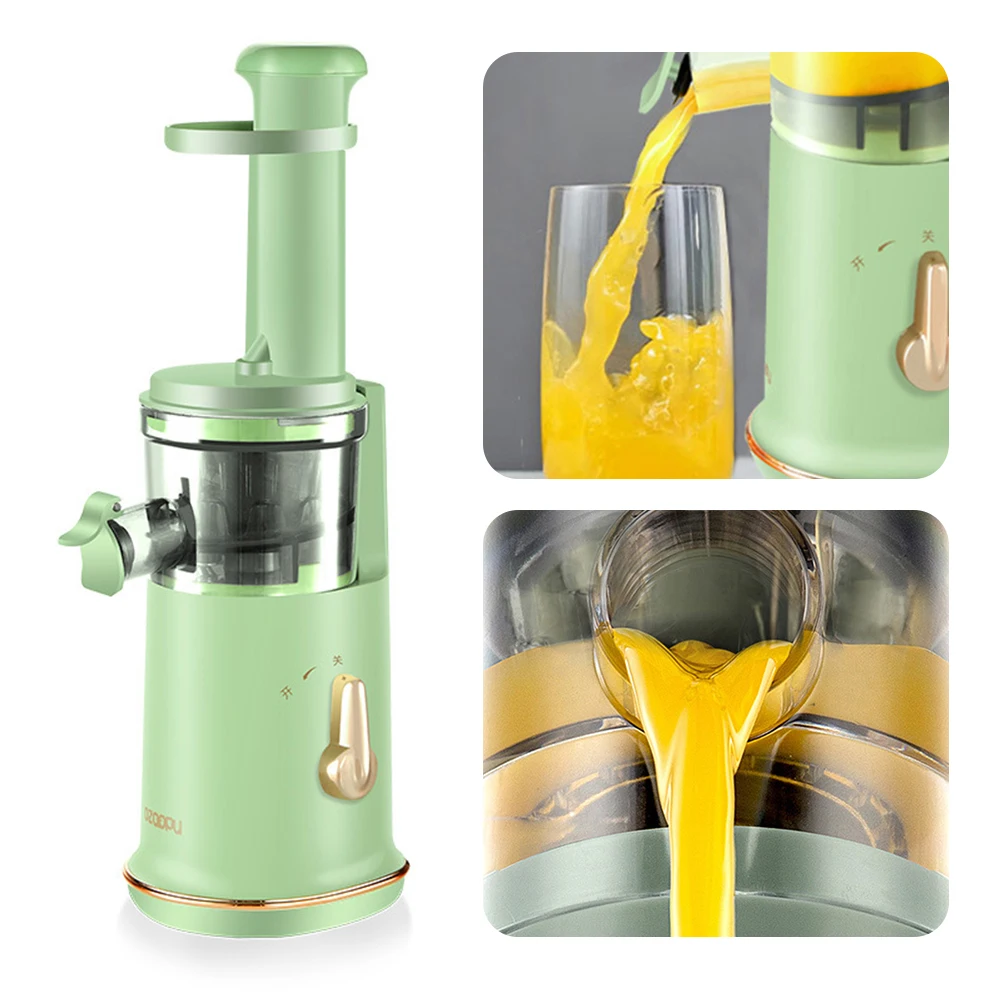 Slow-Masticating-Juicer-Fruit-Juice-Maker-Blender-Juice-Residue ...