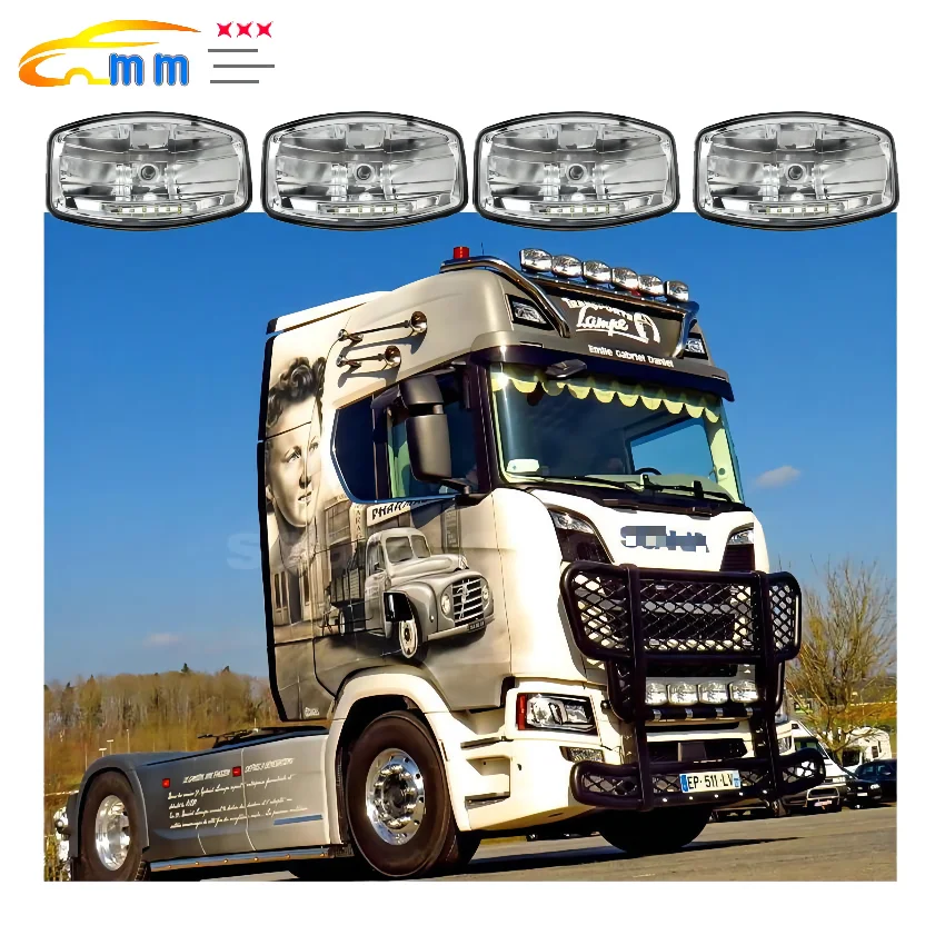 Conjunto-de-luzes-de-longa-dist-ncia-luz-principal-do-caminh-o-Jumbo ...