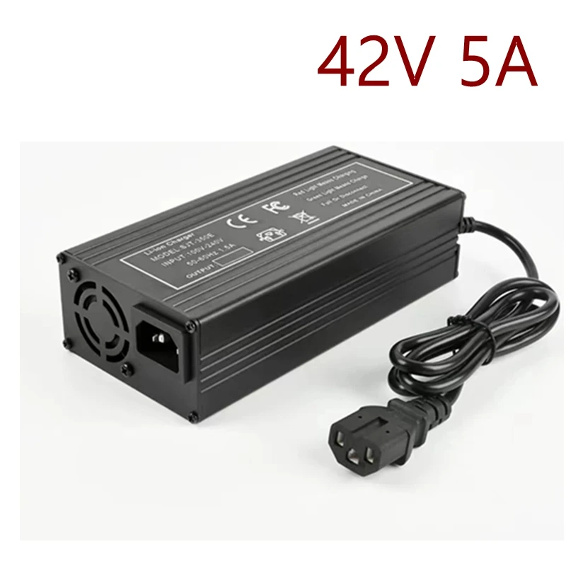 Witecish 36V Fast Charger 42V/5A Charger For 10S 36V Electric Bike ...
