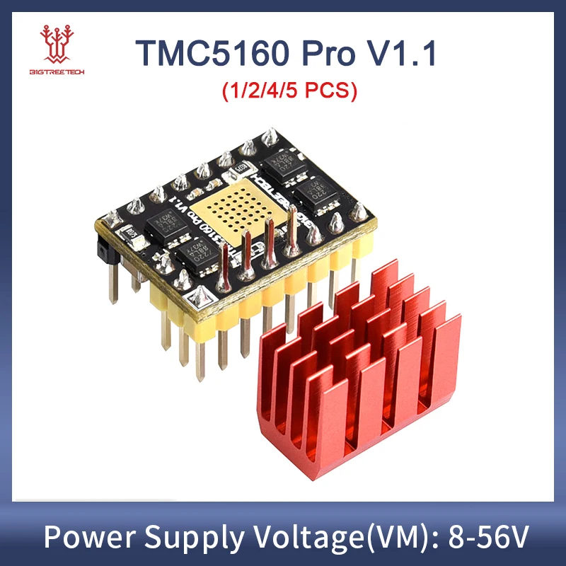 Bigtreetech Tmc5160 Pro V1.1 Stepper Motor Driver Ultra-quiet Vs ...